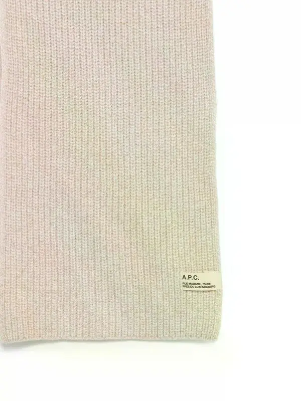 A.p.c. Sasha Ribbed-knit Scarf