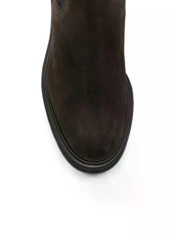 HENDERSON BARACCO Ella Suede Panelled Boots