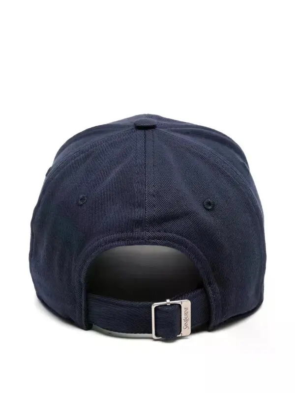 Saint Laurent Embroidered Logo Baseball Cap
