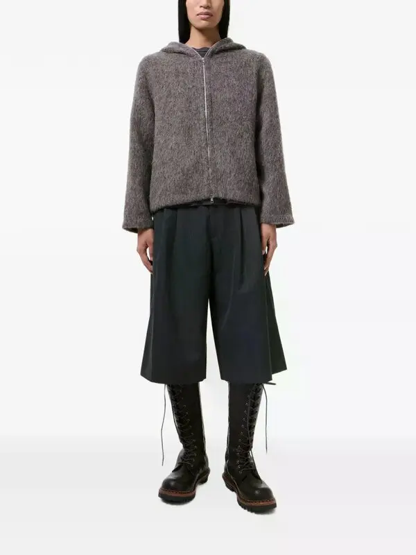 Our Legacy Hooded Zipped Cardigan - Neutrals