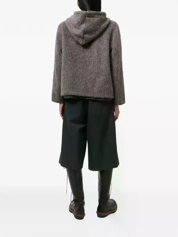 Our Legacy Hooded Zipped Cardigan - Neutrals