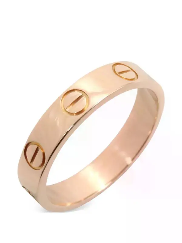 Cartier 18k Gold Love Ring - Pink