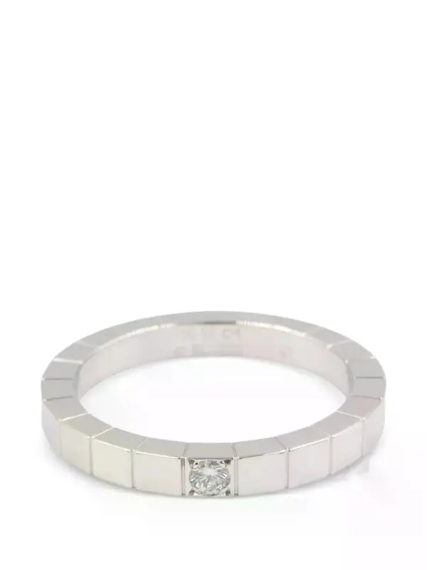 Cartier 18k White Gold Diamond Ring - Silver