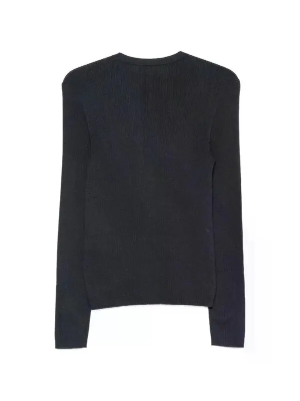 LISA YANG Airi Half-button Sweater