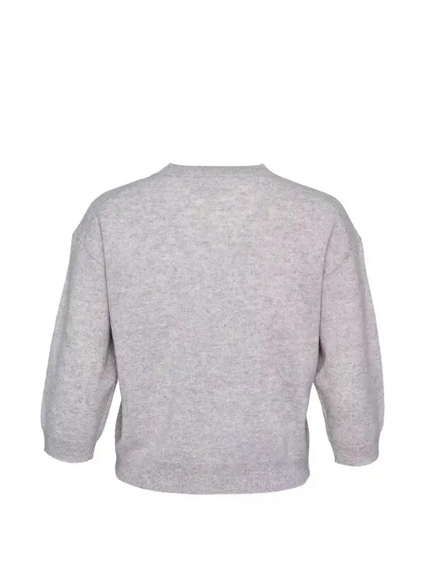 CLUB21 Cropped Crew-neck Sweater