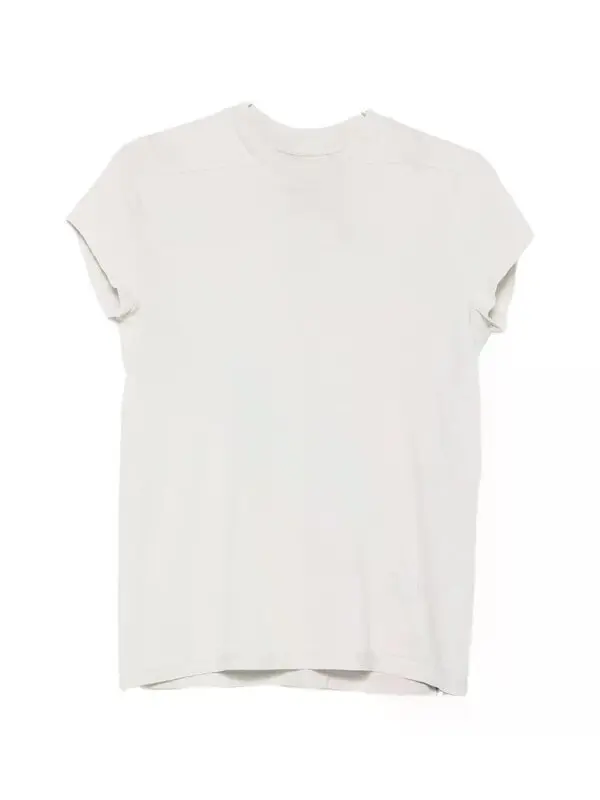 Rick Owens Ribbed-trim Strap-detail T-shirt - White