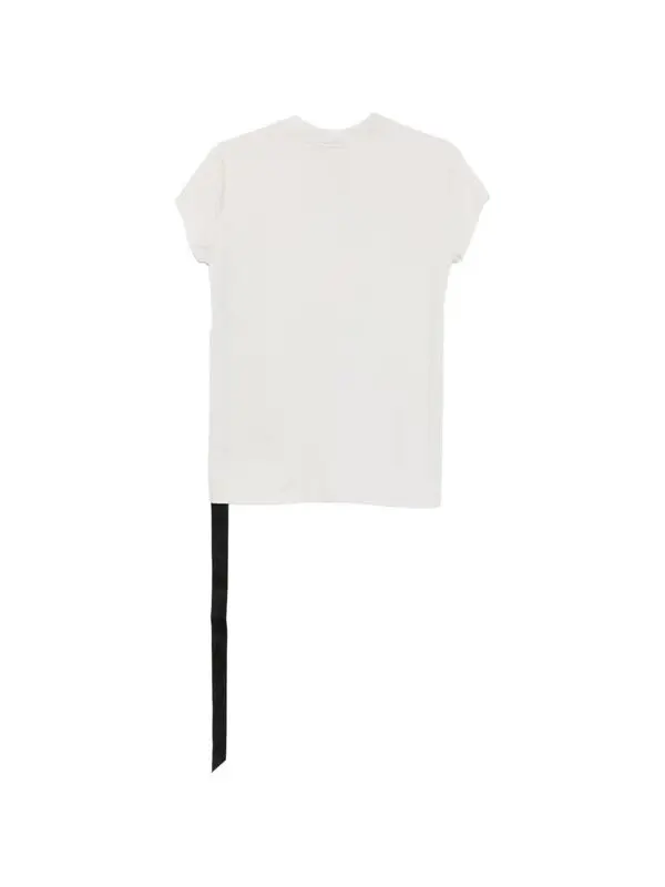 Rick Owens Ribbed-trim Strap-detail T-shirt