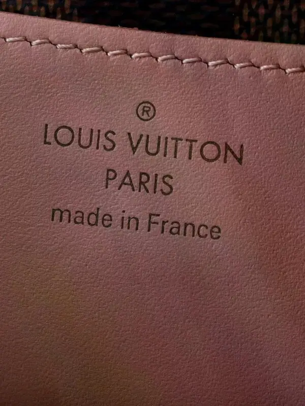 LOUIS VUITTON Croisette Chain Wallet Damier Crossbody Bag