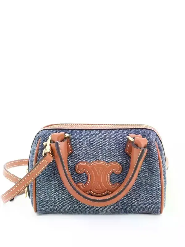 Celine Denim Mini Satchel - Blue