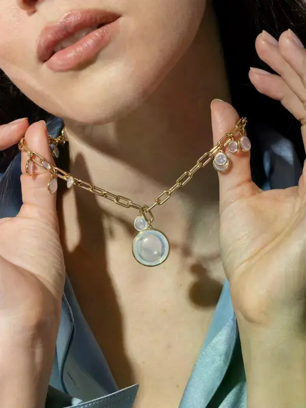 Goshwara Mischief Moonstone Necklace