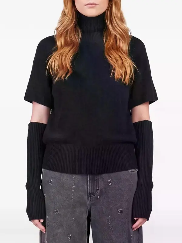 Federica Tosi Ribbed High-neck Sweater