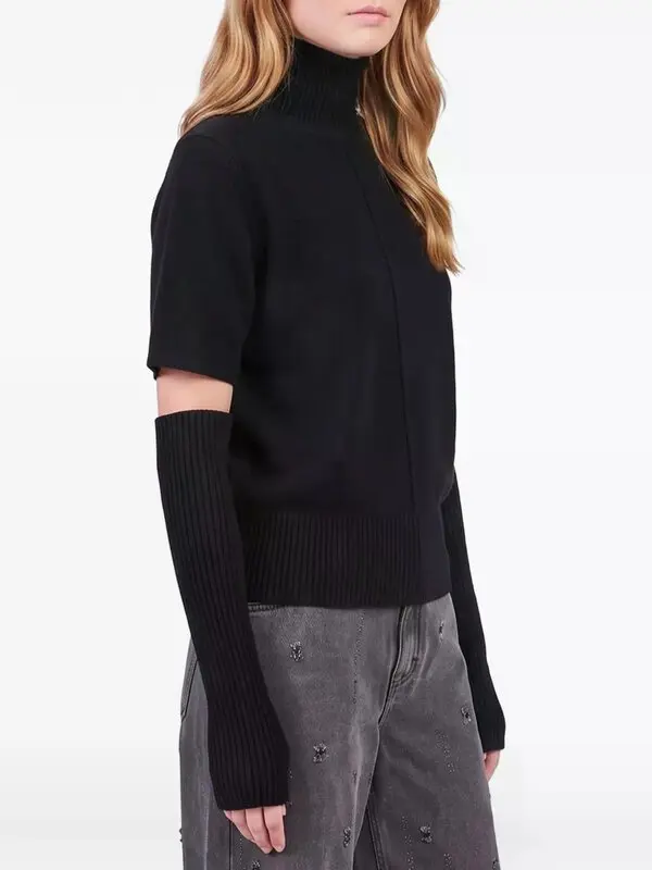 Federica Tosi Ribbed High-neck Sweater