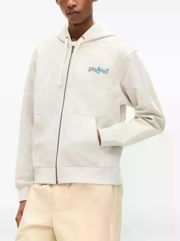 Kenzo Jumping Tiger Herringbone Hoodie
