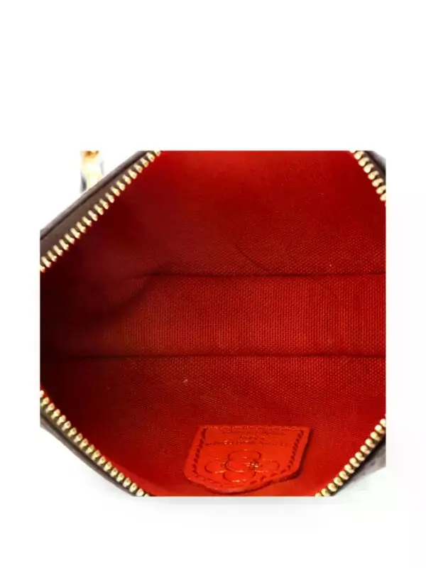 LOUIS VUITTON Pochette Accessoires Limited Edition Monogram Canvas Mini Clutch Bag