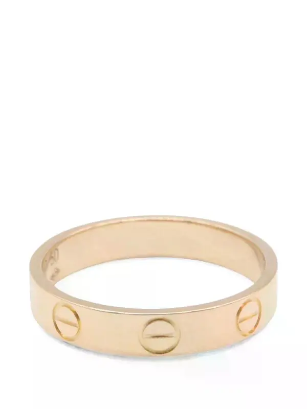 Cartier 18kt Rose Gold Love Ring - Pink