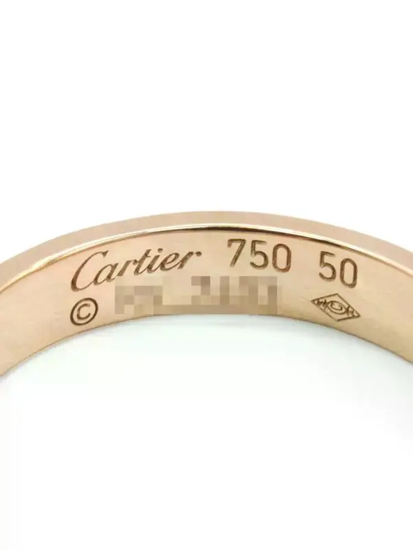 Cartier 18kt Rose Gold Love Ring