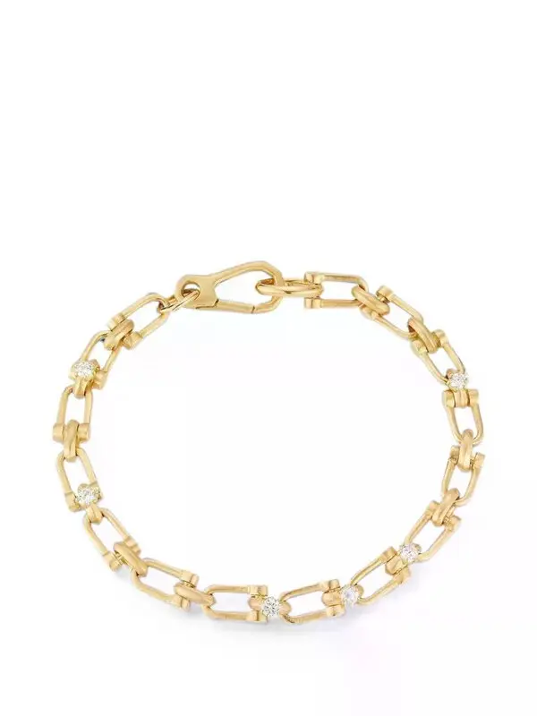 JADE TRAU Georgina Diamond Link Bracelet - Gold