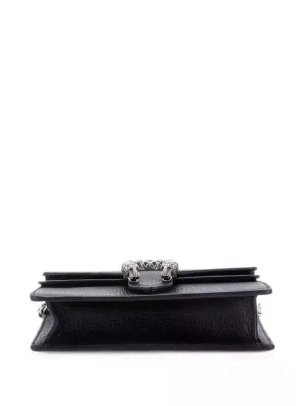 Gucci Dionysus Bag Leather Super Mini Clutch Bag