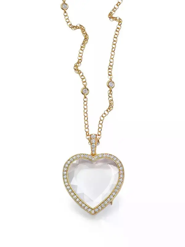 Loquet Heritage Diamond Locket Necklace