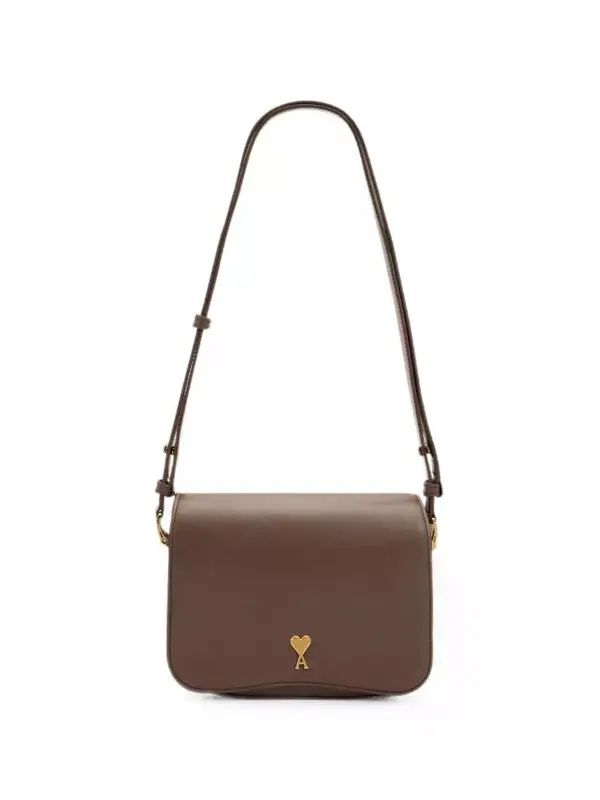 AMI Paris Cowhide Leather Paris Paris Bag