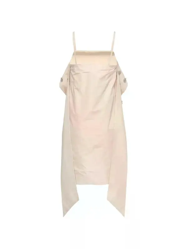 CLUB21 Crystal-embellished Taffeta Mini Dress