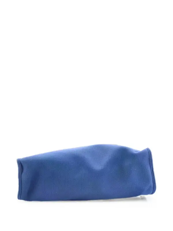 Hermès Herbag Zip Leather And Toile 31 Shoulder Bag