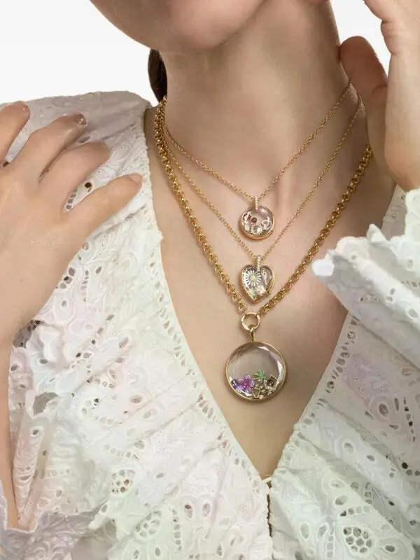 Loquet Jupiter Locket Pendant Necklace