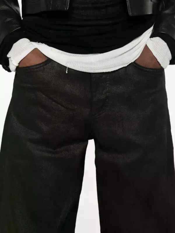 THOM KROM Belt-loop Coated Trousers