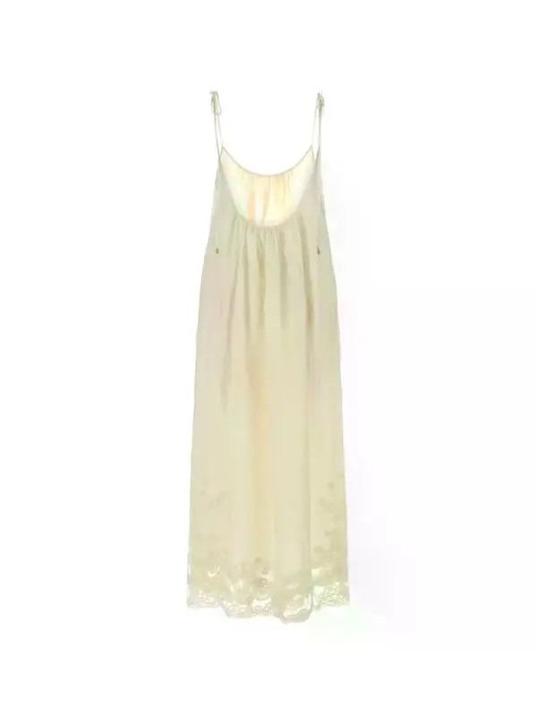 Cult Gaia Magda Lace-trimmed Midi Dress