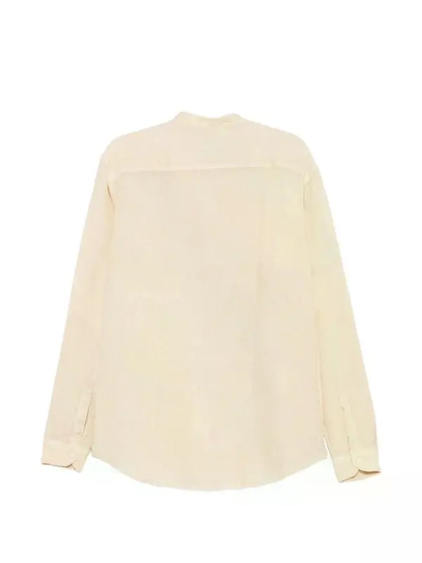COSTUMEIN Band-collar Long-sleeve Shirt