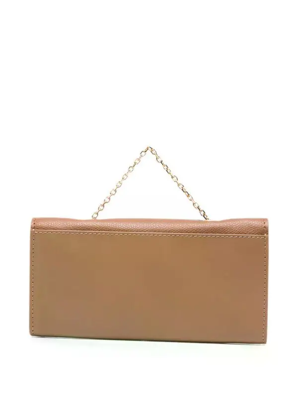 Fendi Diamonds Logo-plaque Chain-strap Wallet