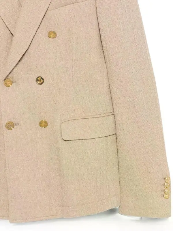 DANIELE ALESSANDRINI Double-breasted Peak-lapel Jacket