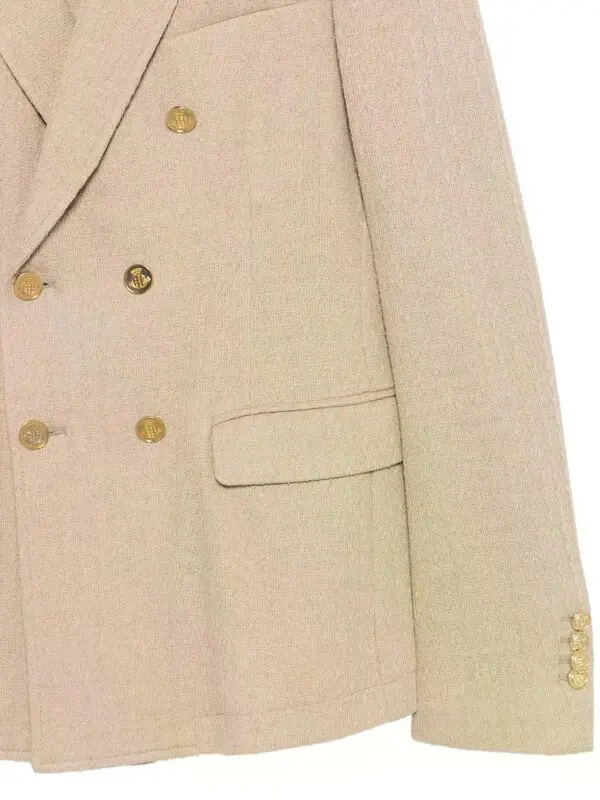 DANIELE ALESSANDRINI Double-breasted Peak-lapel Jacket