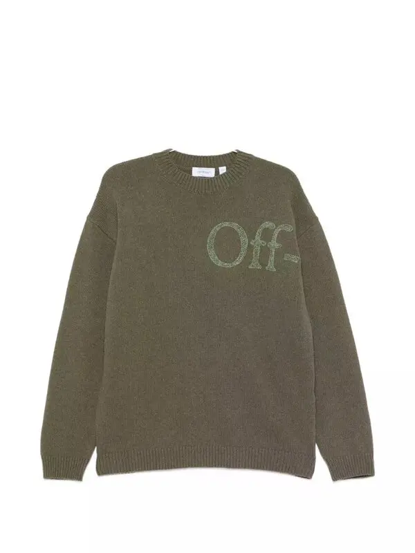 Off-White Logo-embroidered Sweater