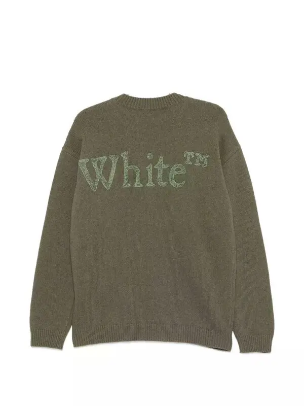 Off-White Logo-embroidered Sweater