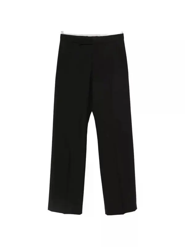 Rick Owens Pressed-crease Tailored Trousers