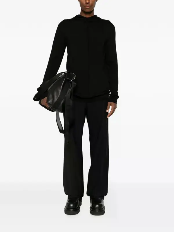 Rick Owens Pressed-crease Tailored Trousers