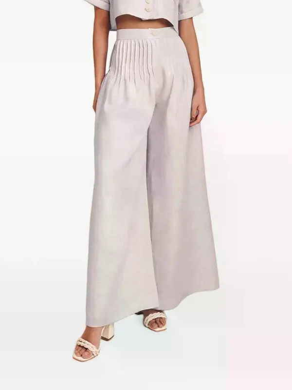 Azulu Posey Pleated Palazzo Pants