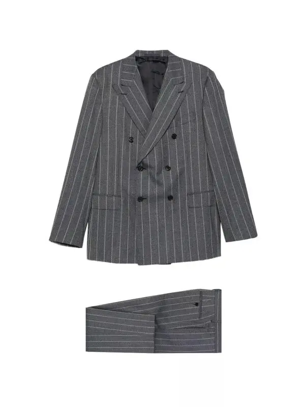 Caruso Pinstriped Double-breasted Suit