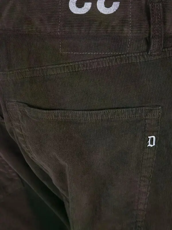 DONDUP Icon Corduroy Straight-leg Trousers