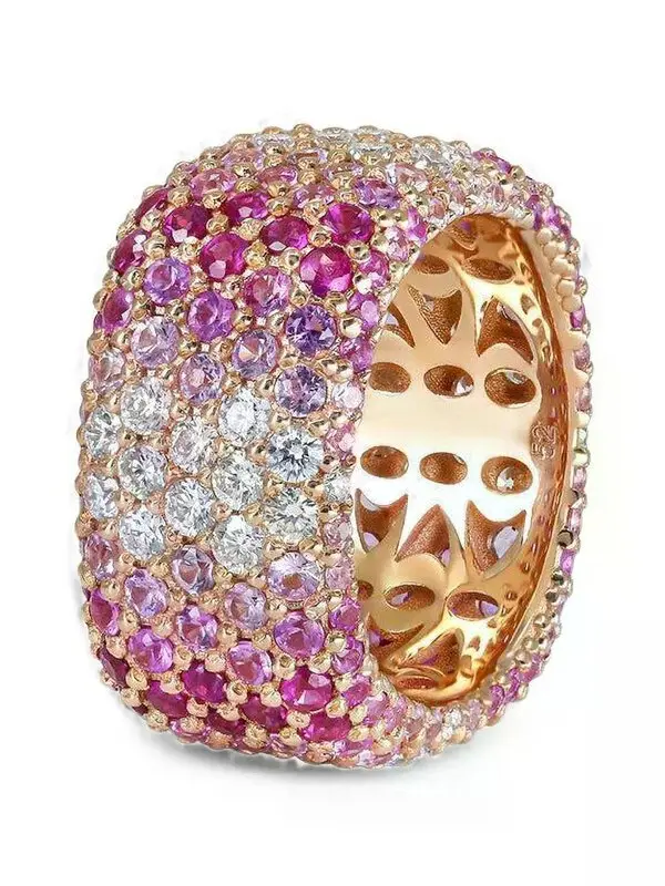 FULLORD Starghost Diamond And Sapphire Ring
