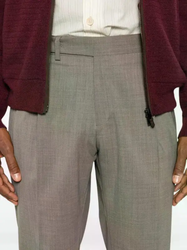 BRIGLIA 1949 Pleated Turn-up Trousers