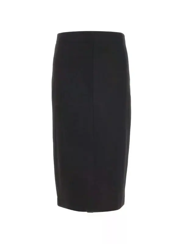 ELENA MIRÒ Back-slit Midi Skirt