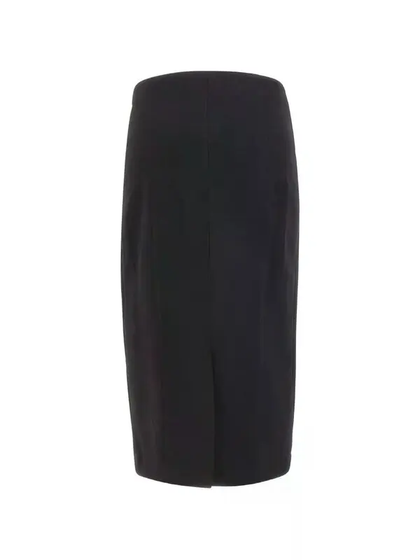 ELENA MIRÒ Back-slit Midi Skirt