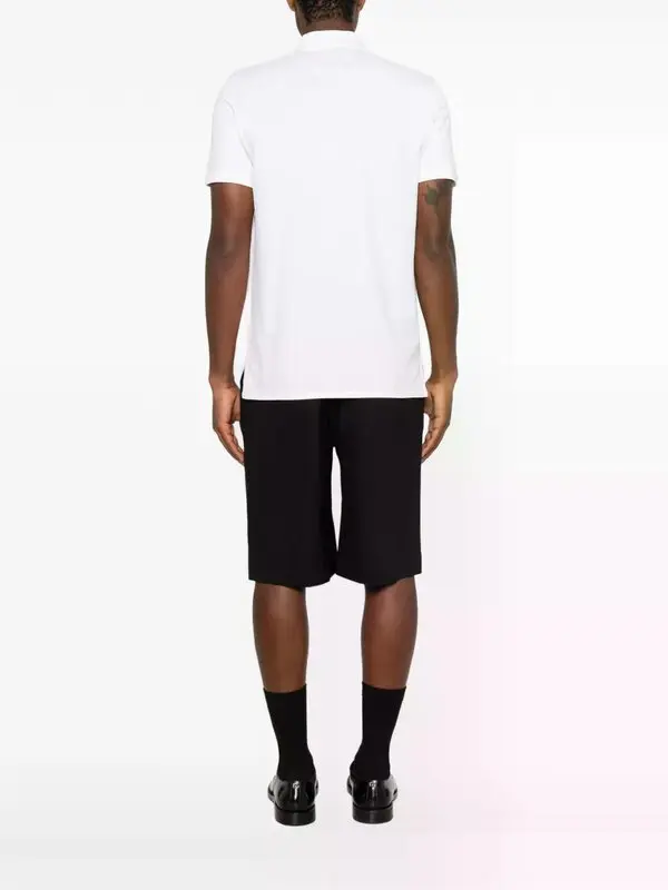 Givenchy Logo-patch Short-sleeve Polo Shirt