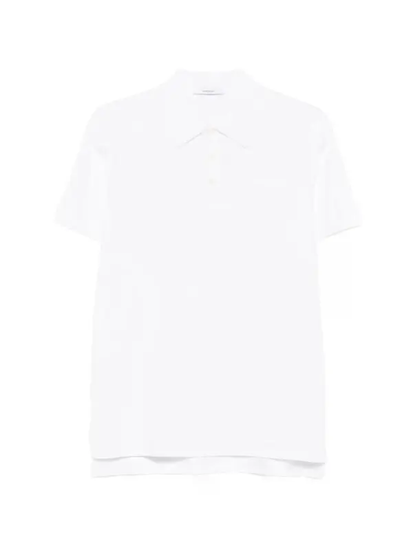 Givenchy Polo In Cotton With Paris Gros Grain