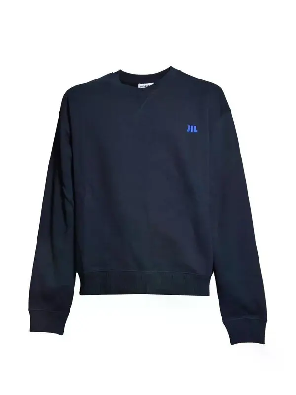 JIL SANDER Cotton Terry Crew-neck Sweatshirt