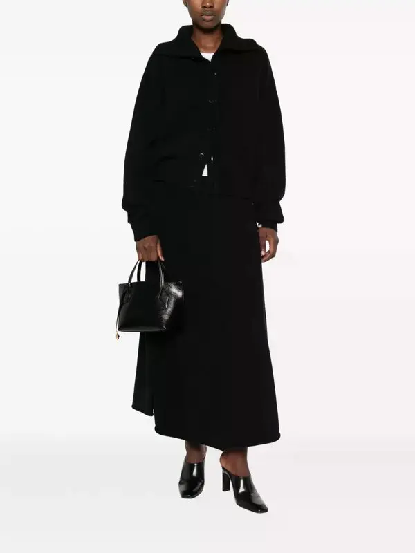 Extreme Cashmere Clement Button-up Cardigan - Black