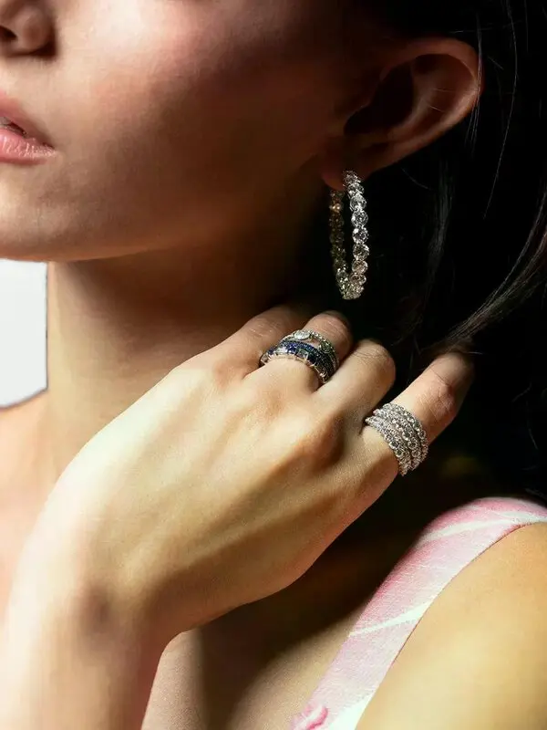 Kwiat Lyric Five-row Diamond Ring