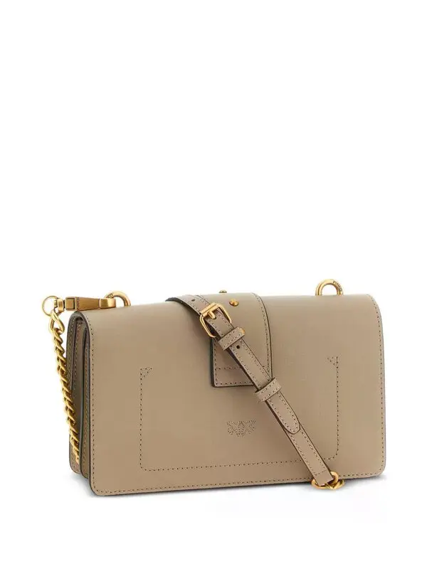 Pinko Love One Leather Crossbody Bag